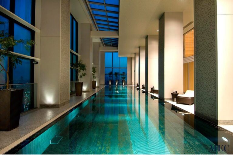 Abstract Pool Mosaics - Bespoke Luxury Mosaics - MEC Artworks