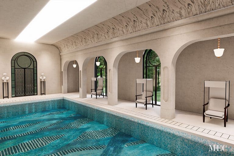 Miran Swimming Pool Mosaics - MEC Artworks
