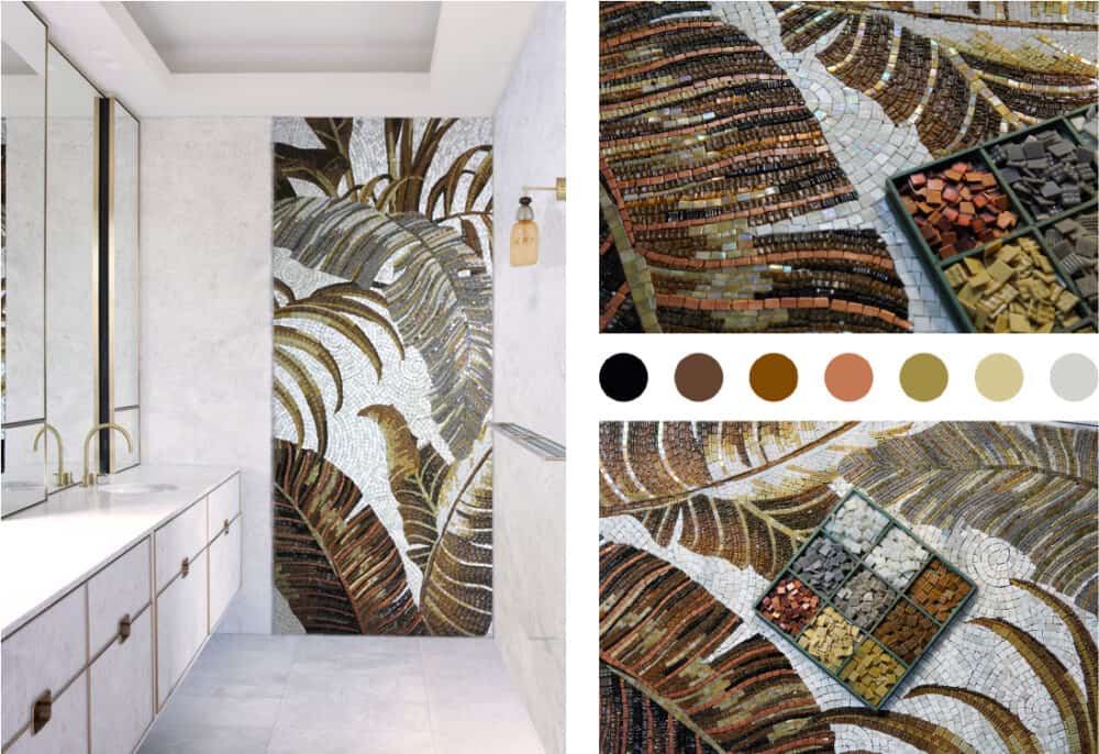 Bathroom Wall Mosaic Tile Ideas - 21 Artistic Creations - MEC Artworks