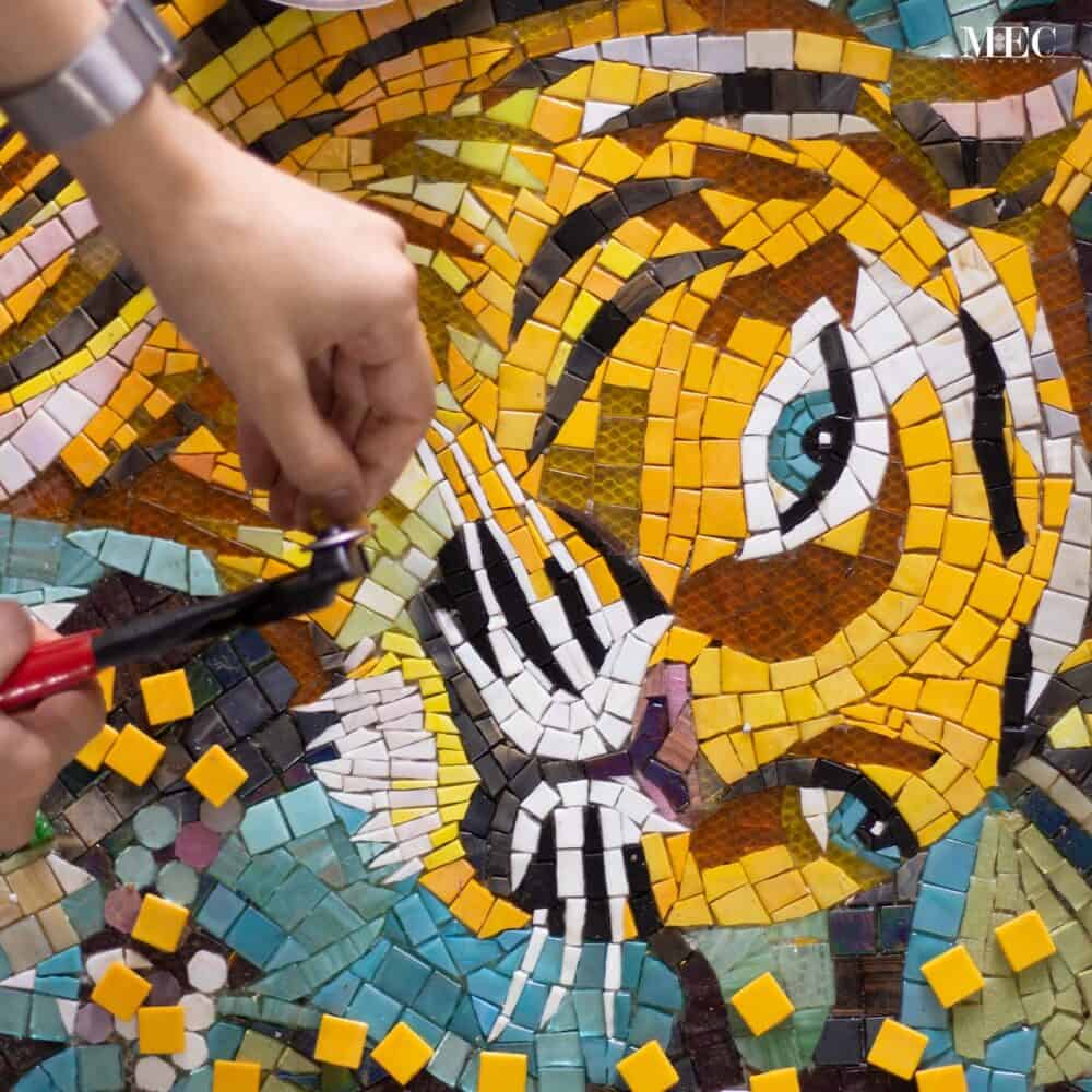 The Psychology of Colors in Mosaic Design - MEC Artworks