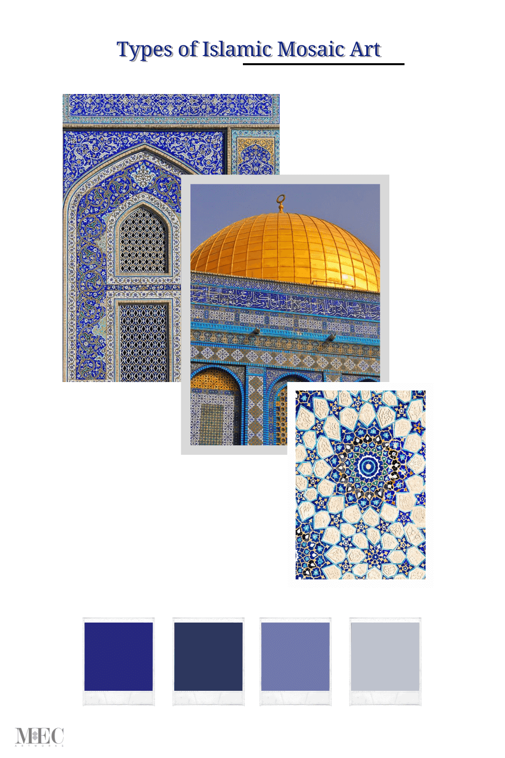 Types of mosaic styles in Islamic art
